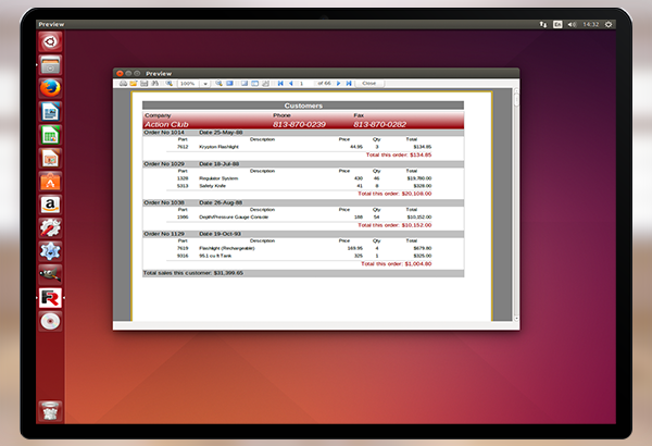 FastReport Viewer-查看和打印fp3文件的报表查看器-Dhorde庚乾信息